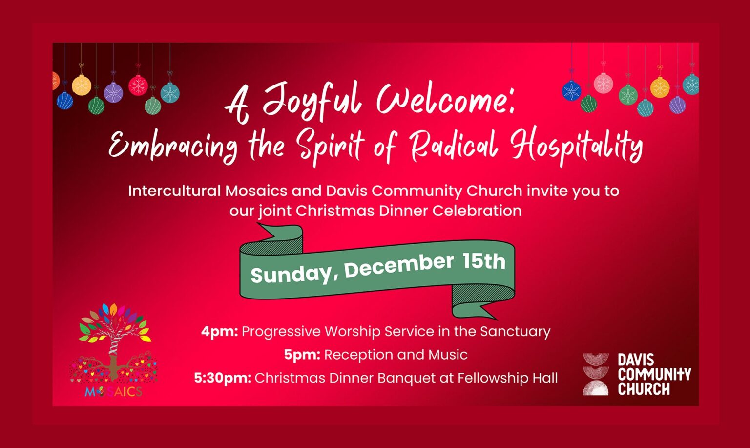 Intercultural Mosaics | Living the Way Together, Putting Faith in Action